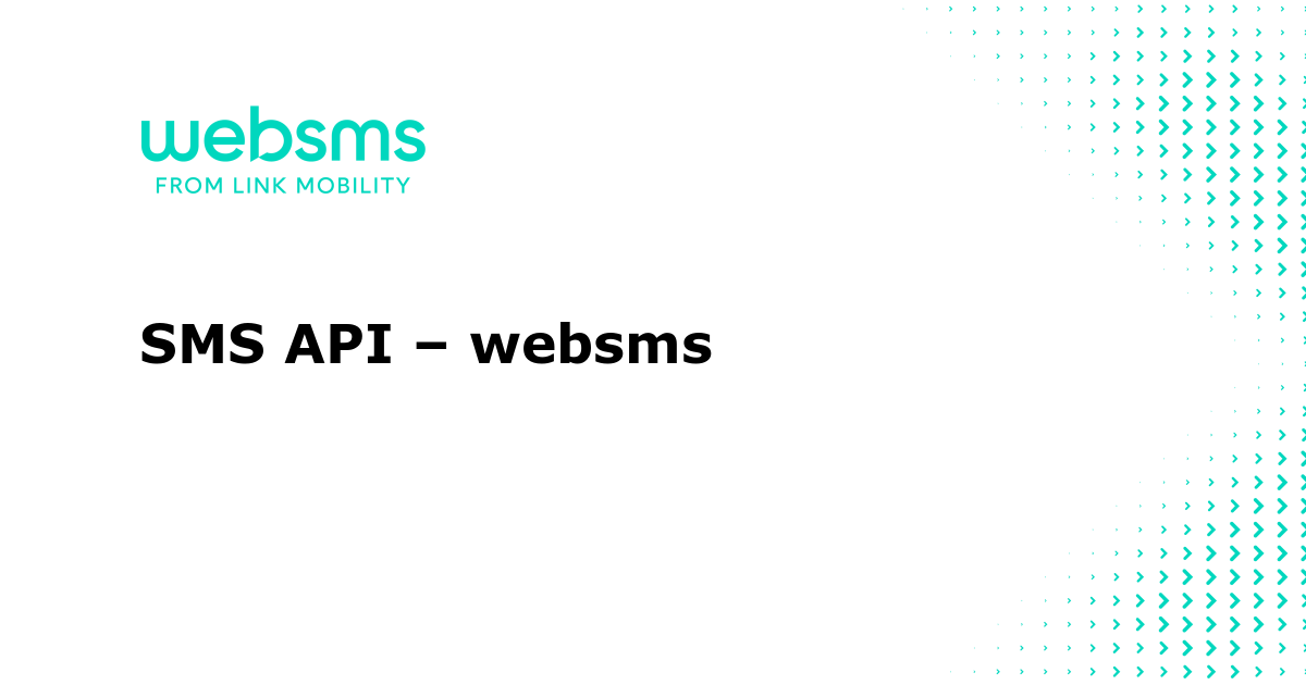 SMS API – websms